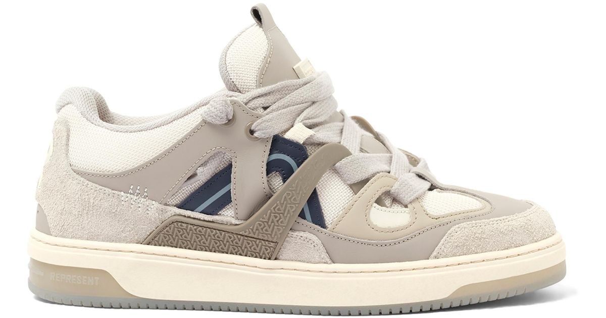 Represent Bully Sneakers, 100% Calf Leather in White for Men | Lyst