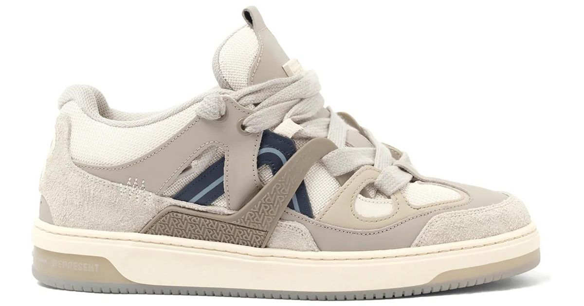 Represent Bully Sneakers, 100% Calf Leather in White for Men | Lyst