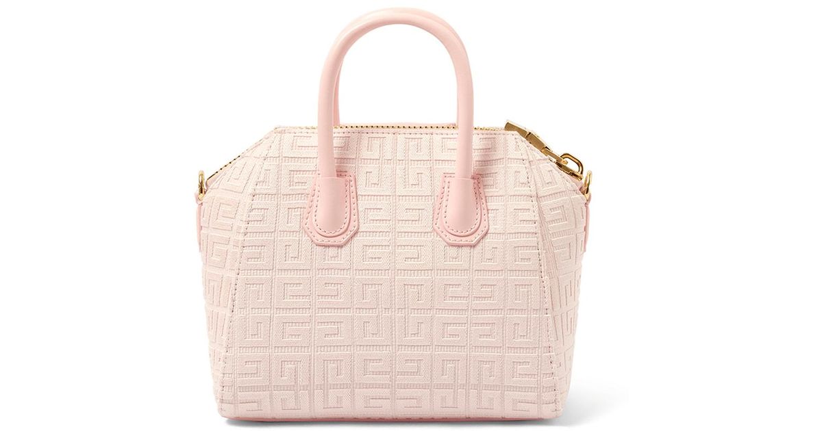 Givenchy Mini Antigona Bag, 100% Leather in Pink | Lyst