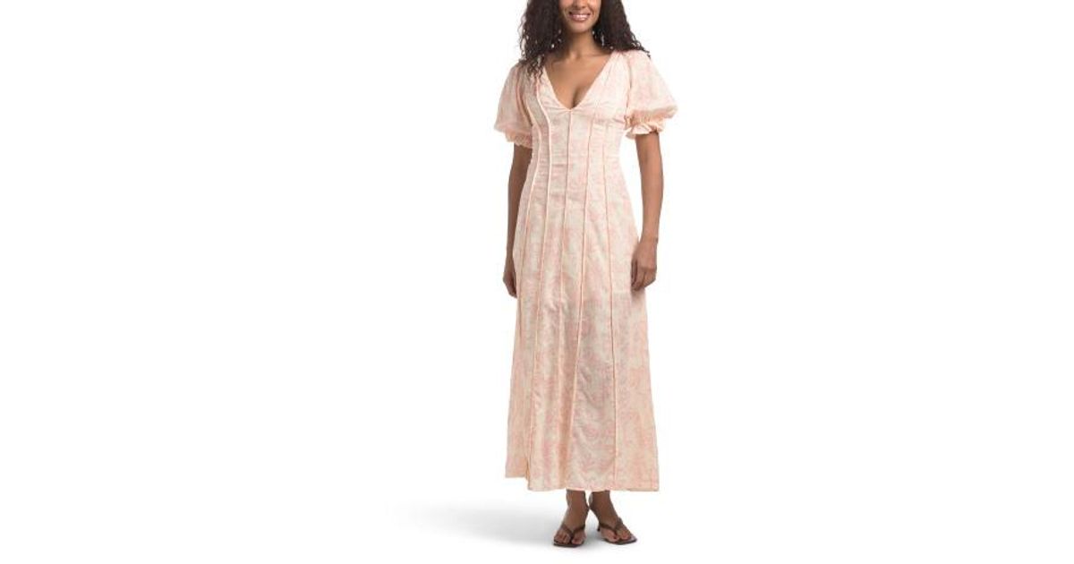 Marshalls Sitting Pretty Pintuck Pleated Puff Sleeve Dress For in ...