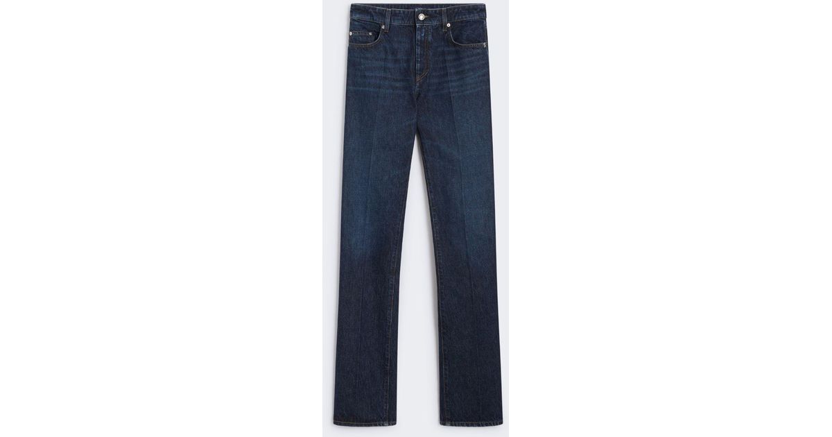 Max Mara Low-Waisted Flared Jeans in Black | Lyst