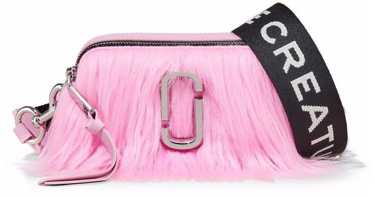 Marc Jacobs The Creature Snapshot Bag in Pink | Lyst
