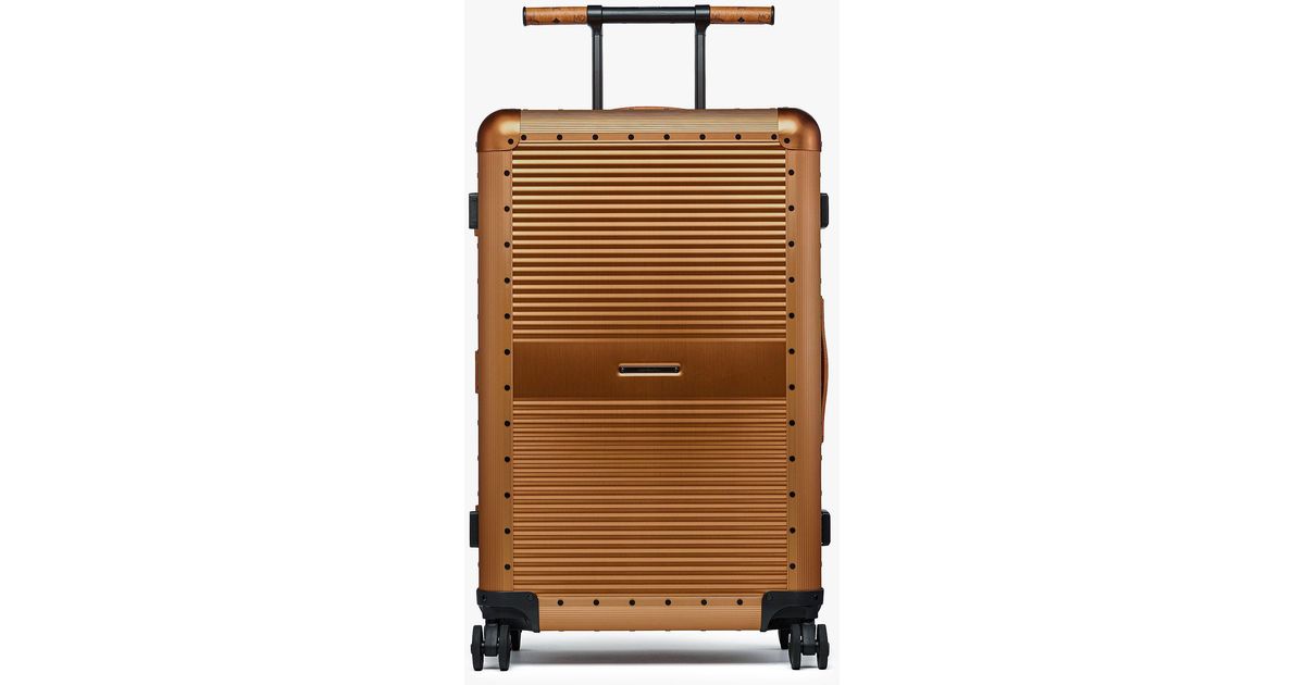 MCM X Rawrow Ottomar Check-in Trolley in Brown for Men | Lyst