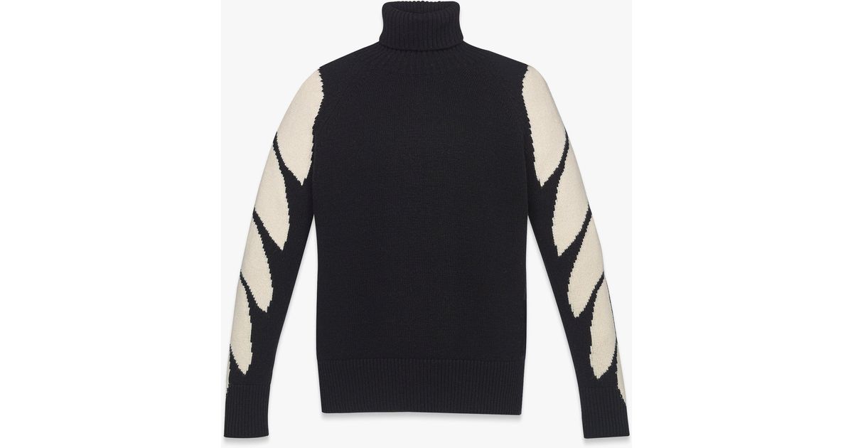 MCM Laurel Turtleneck Sweater in Blue for Men | Lyst