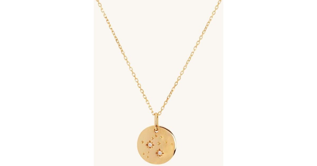 Mejuri aquarius necklace store