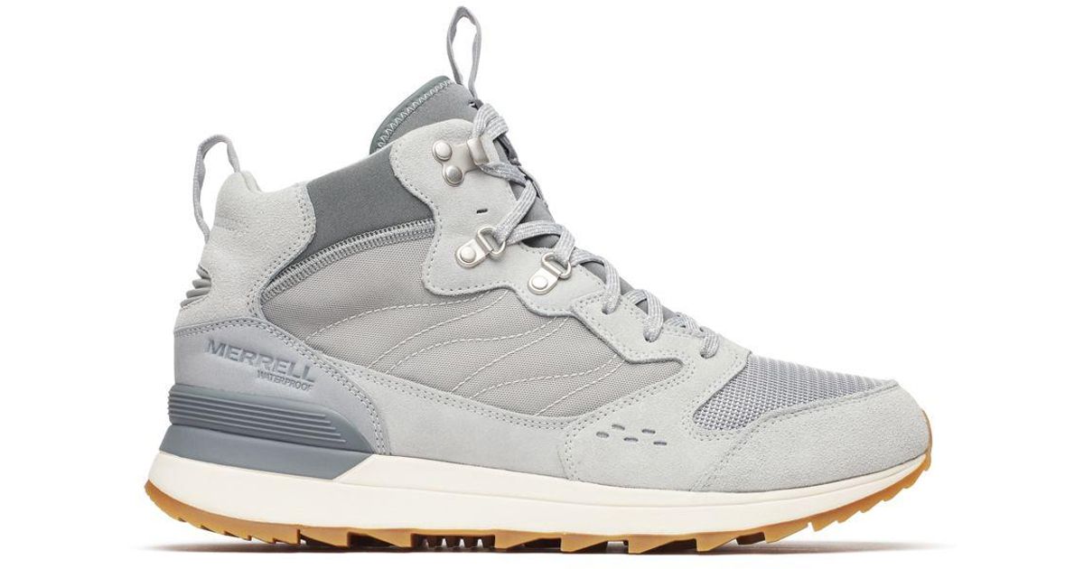 Merrell Alpine 83 Sneaker Recraft Mid Waterproof in White for Men | Lyst UK
