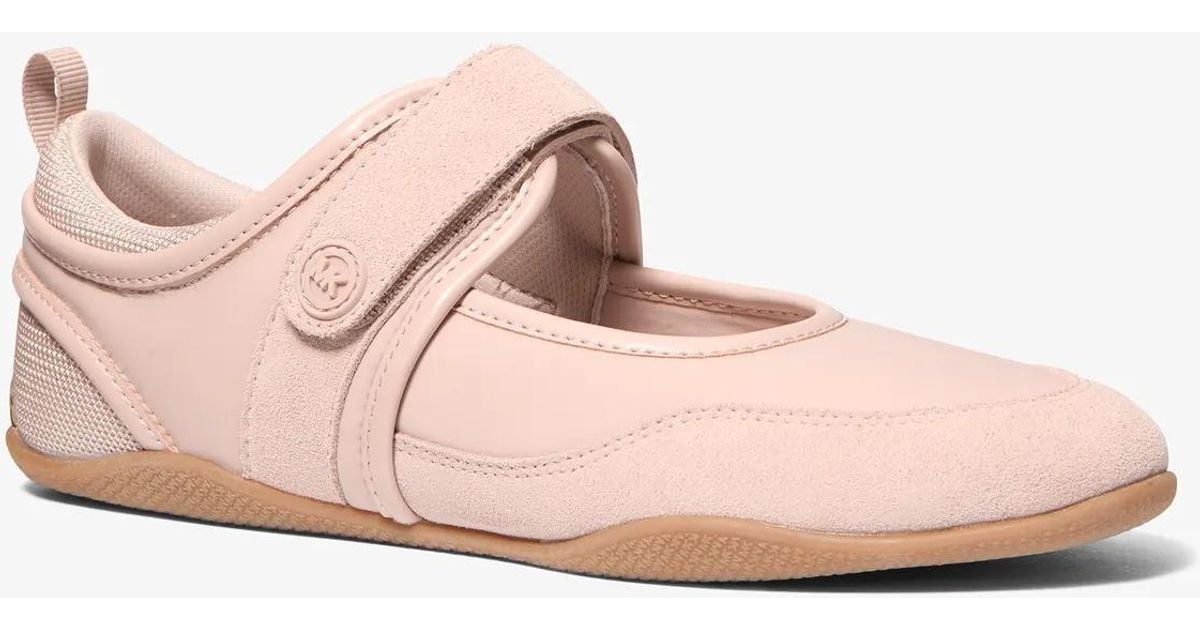 Michael Kors Kyler Mary Jane Sneaker in Pink | Lyst
