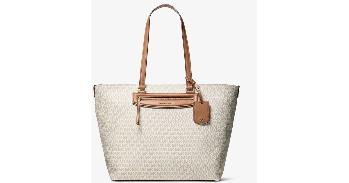 MICHAEL Michael Kors Mk Jet Set Travel Extra-Large Signature Logo Tote ...