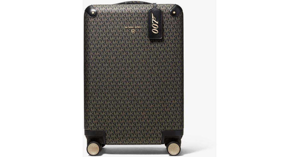 Michael Kors M X 007 Small Metallic Logo Suitcase | Lyst