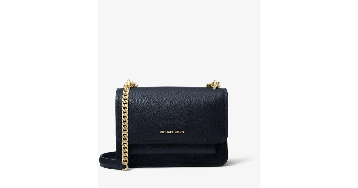 MICHAEL Michael Kors Mk Claire Small Pebbled Leather Convertible ...