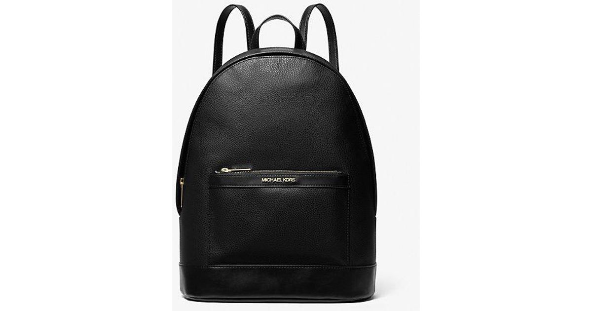 Michael Kors Morgan Medium Backpack in Black | Lyst