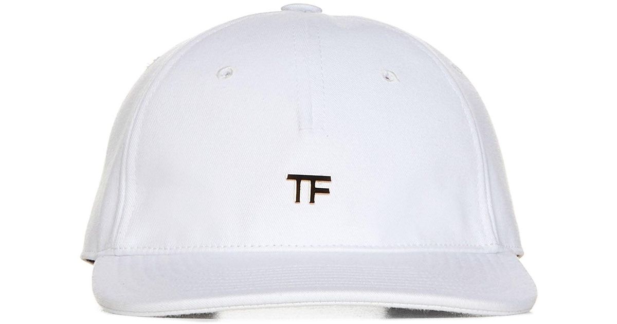 Tom Ford Tf Hat in White | Lyst