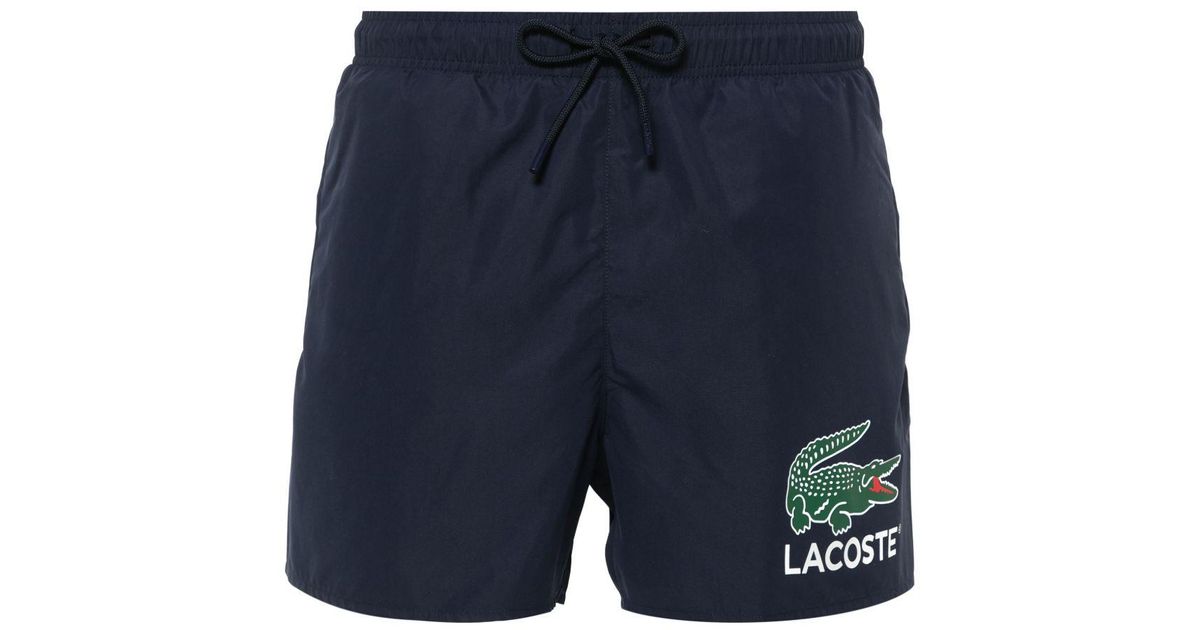 Lacoste Swimsuit in Blue for Men | Lyst