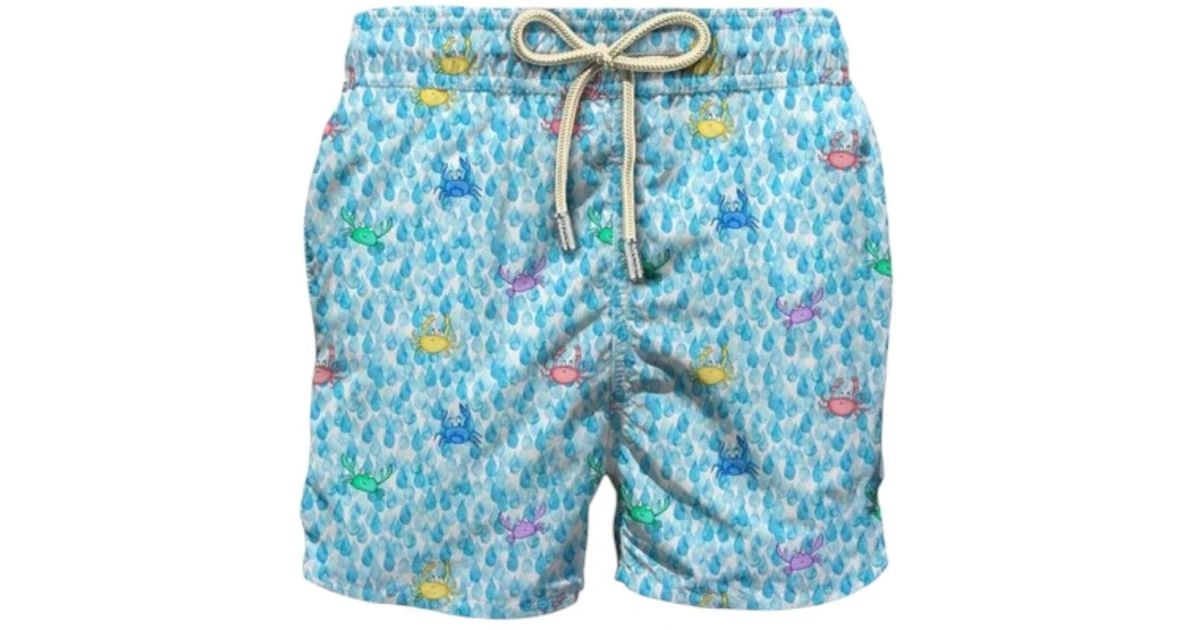 Mc2 Saint Barth Beachwear in Blue for Men | Lyst UK