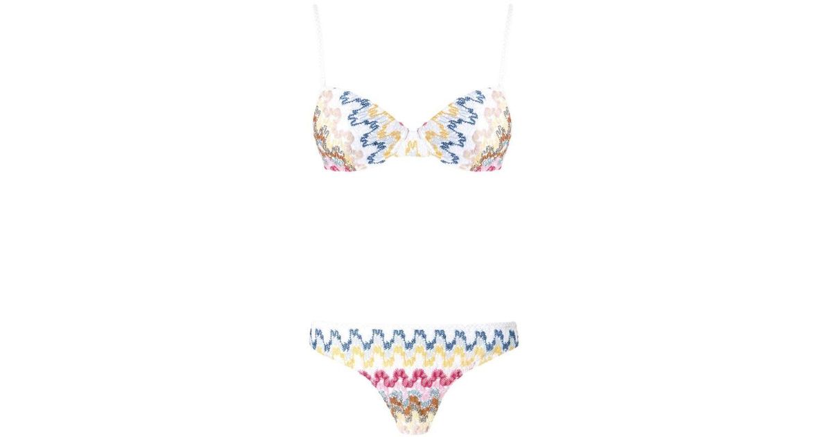 Missoni Bikinis in White | Lyst