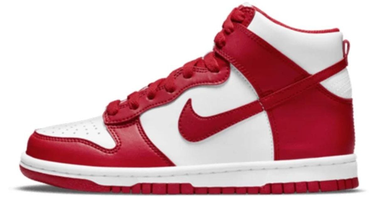 Nike Sneakers in Red | Lyst