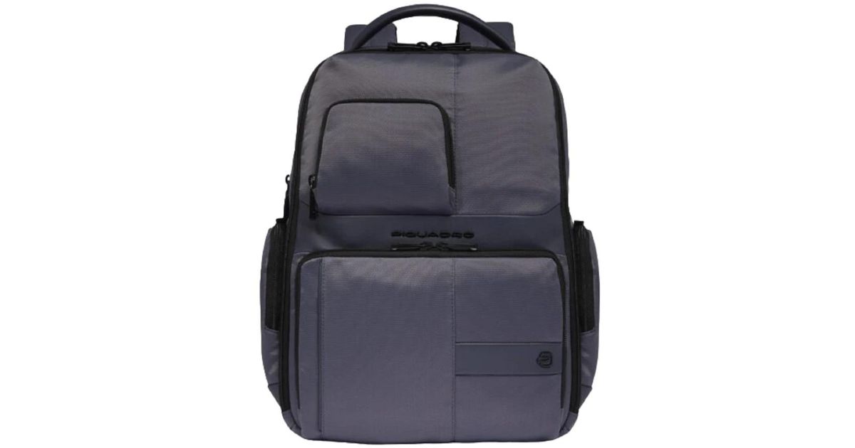 Piquadro Backpacks in Blue for Men | Lyst UK