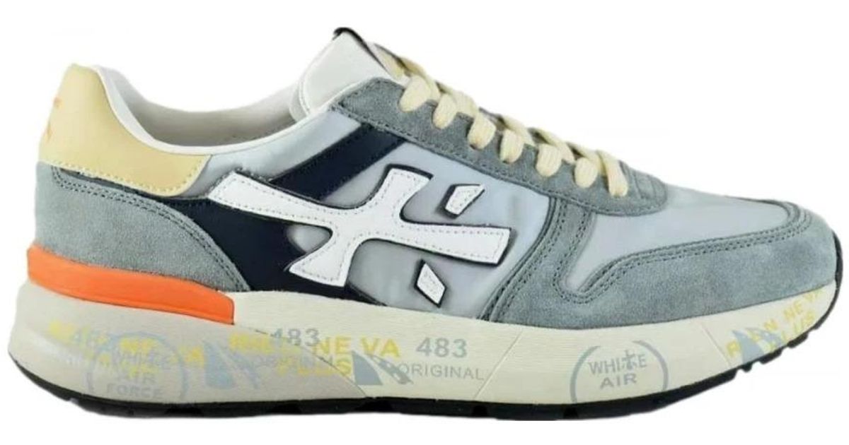 Premiata Sneakers in Blue for Men | Lyst