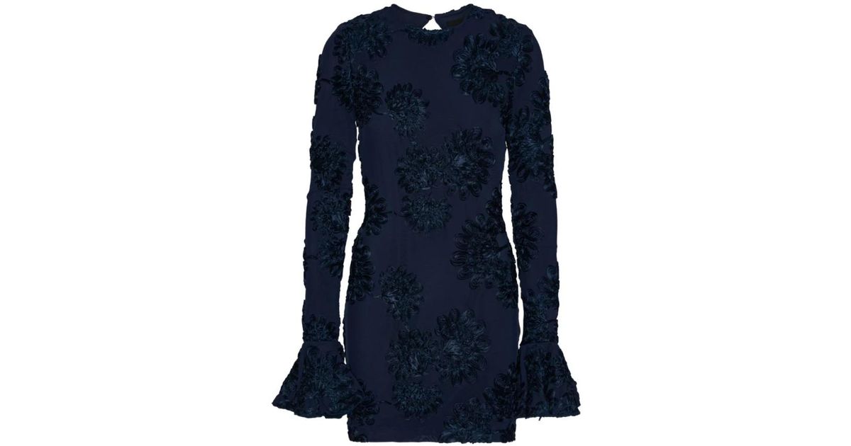 ROTATE BIRGER CHRISTENSEN Short Dresses in Blue | Lyst UK