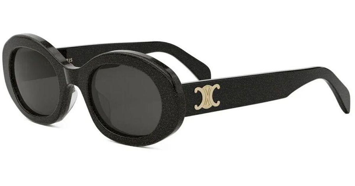 Celine Sunglasses in Black | Lyst