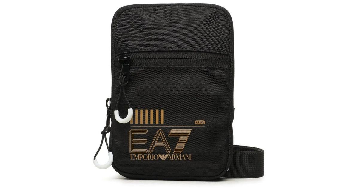 EA7 Messenger Bags in Black for Men | Lyst