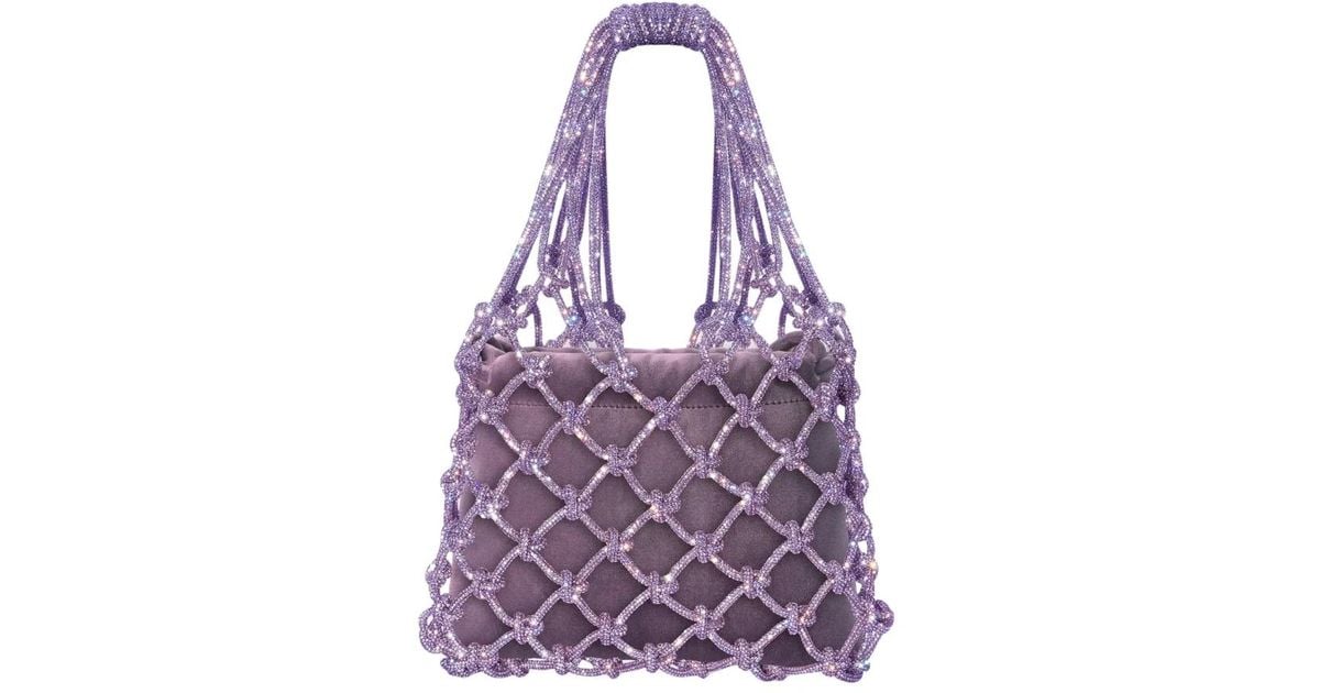 HIBOURAMA Handbags in Purple | Lyst