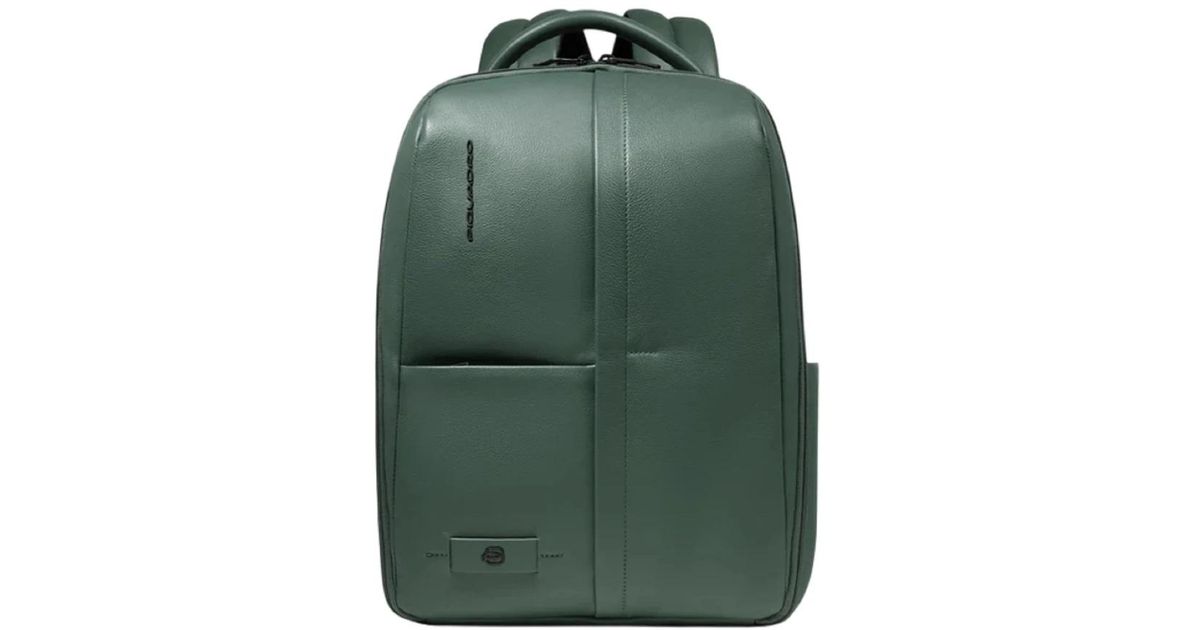 Piquadro Backpacks in Green for Men | Lyst UK