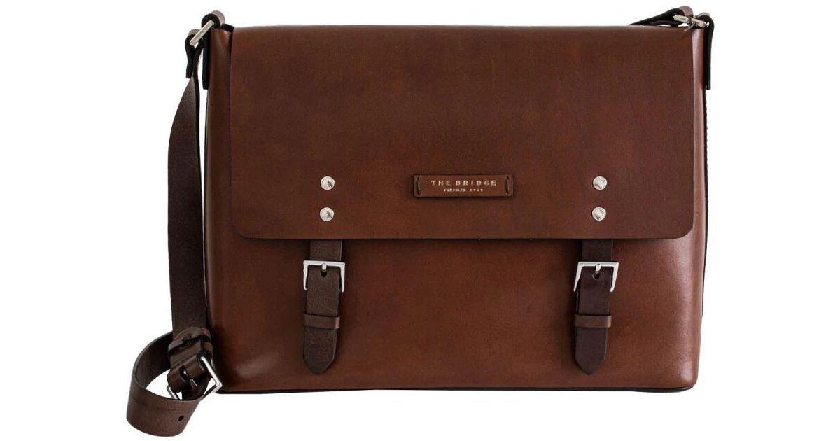 The Bridge Cross Body Bags in Brown for Men | Lyst