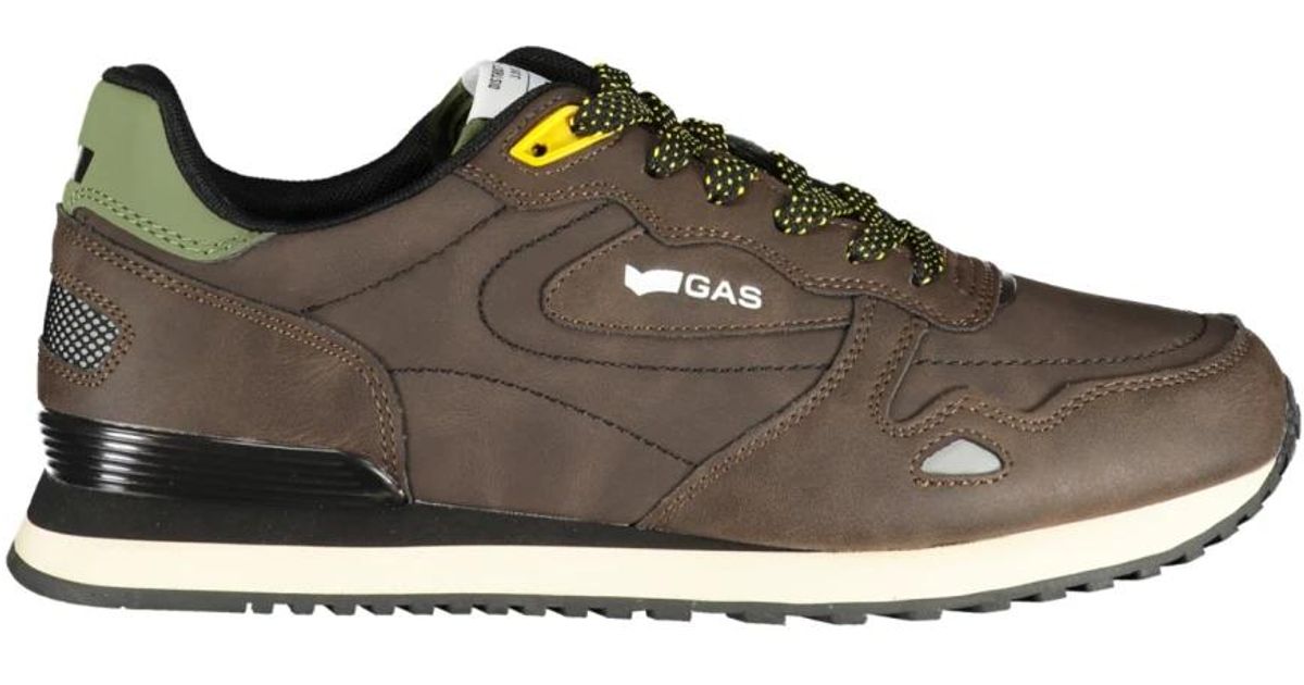 Gas Sneakers in Brown for Men | Lyst UK