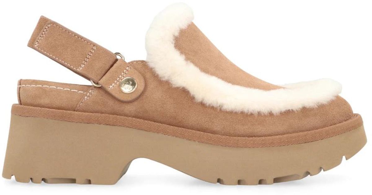 UGG Clogs in Natural | Lyst