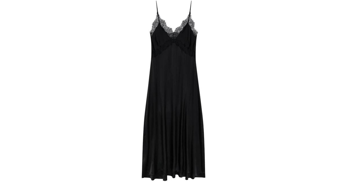 Anine Bing Nightgowns in Black | Lyst