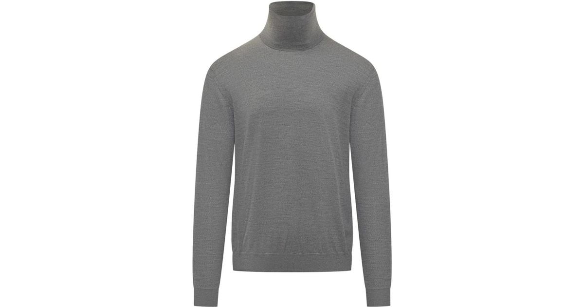 Turtlenecks da Uomo di Malo in Grigio | Lyst