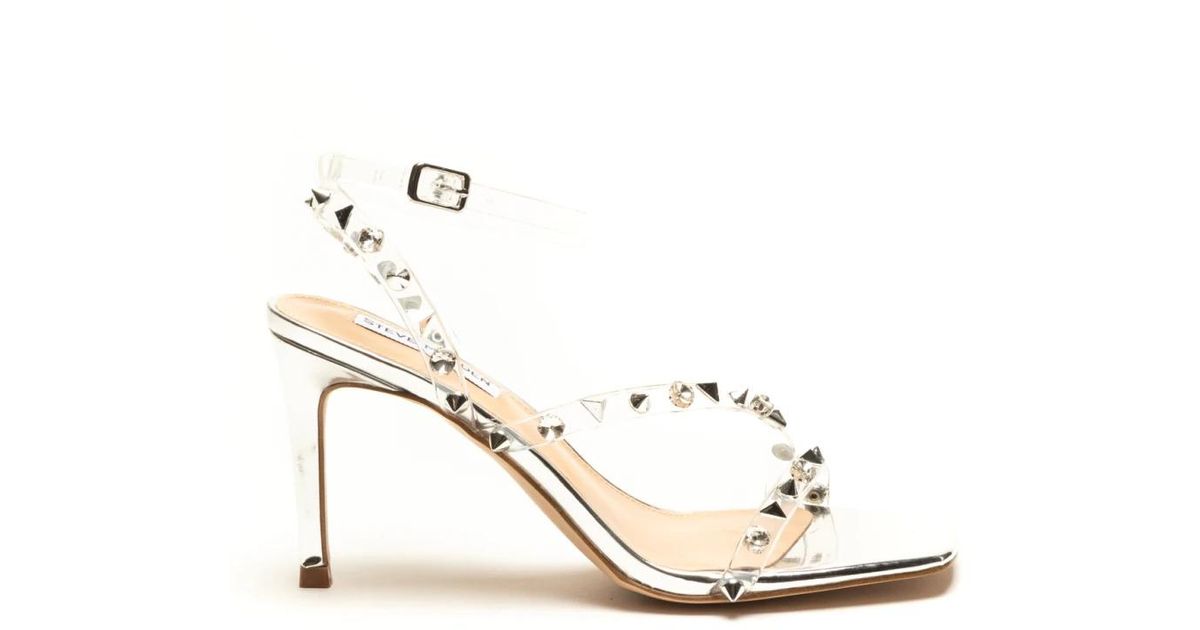 Steve Madden High Heel Sandals in Metallic | Lyst UK