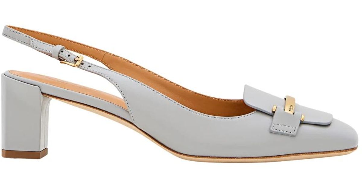 Tod's Pumps in White | Lyst