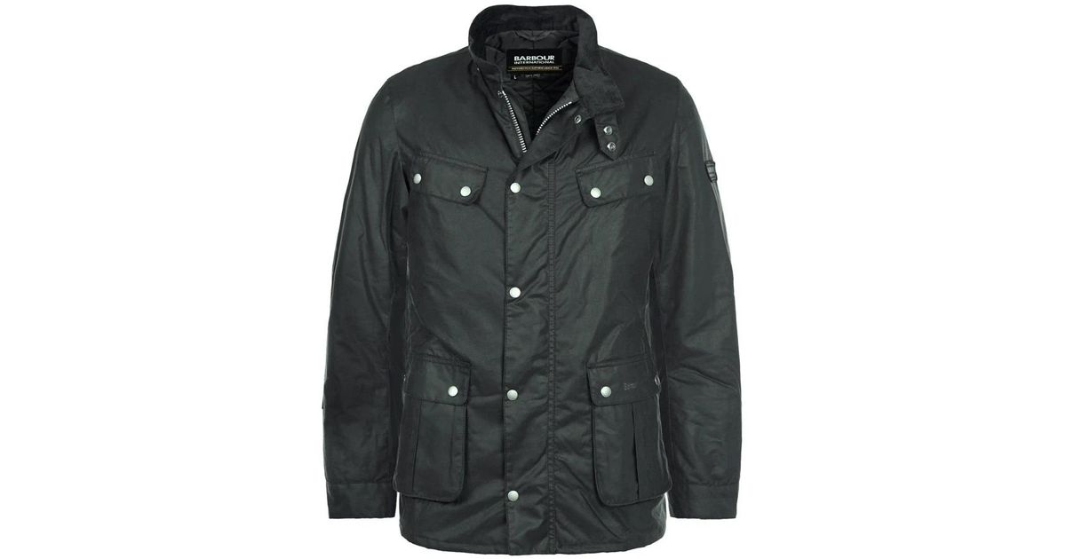 Barbour Winter Jackets in Black for Men | Lyst UK