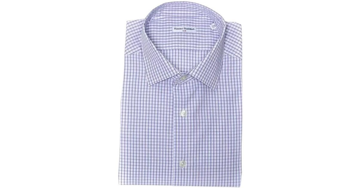 Robert Friedman Formal Shirts in Purple for Men | Lyst UK