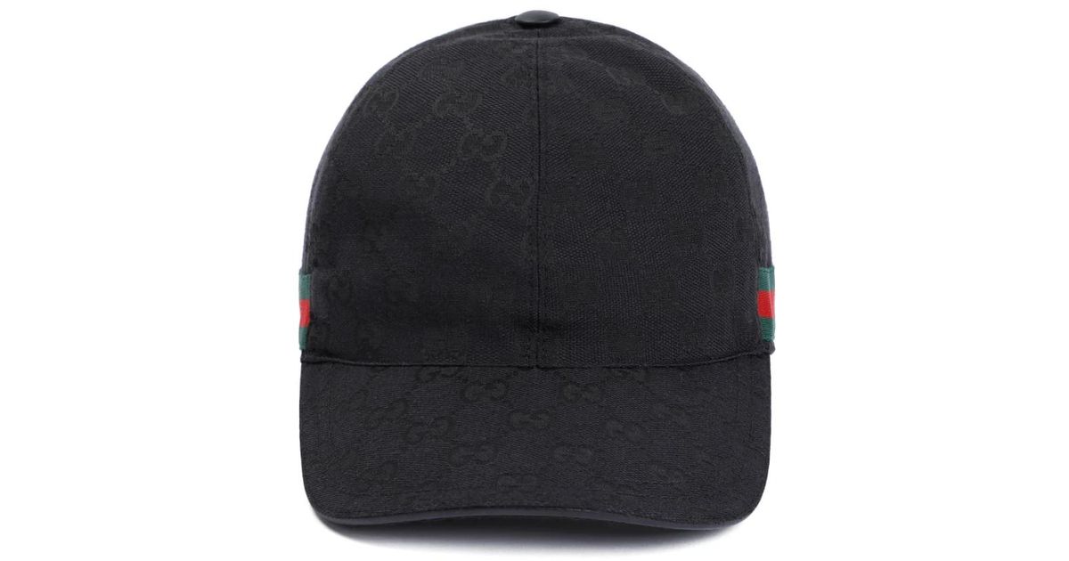 Gucci Caps in Black for Men | Lyst
