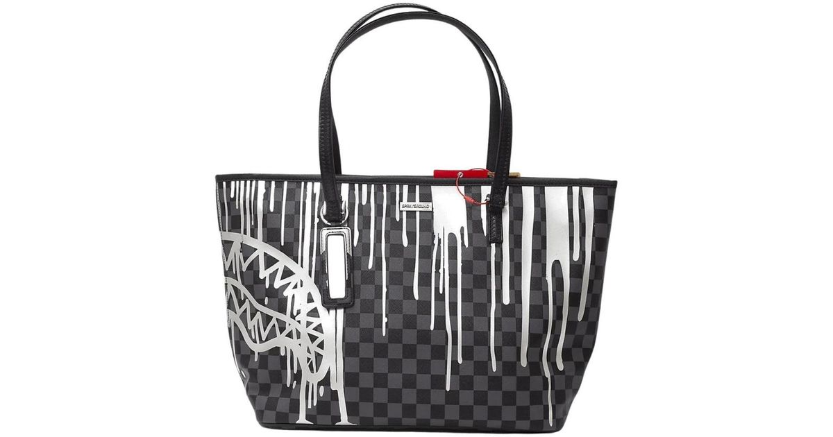 Sprayground Tote Bags in Black | Lyst