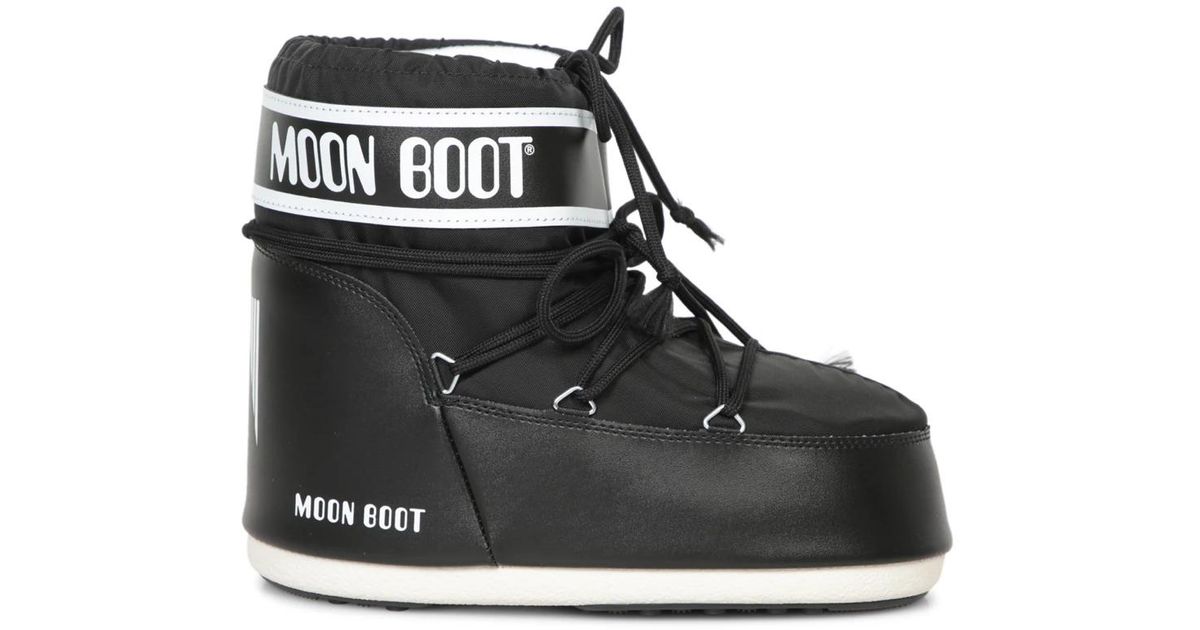 Moon Boot Winter Boots in Black for Men | Lyst