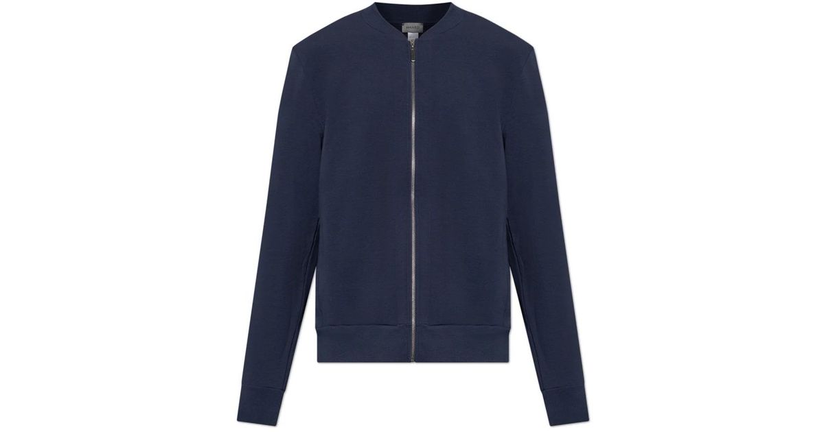 Hanro Zip-Throughs in Blue for Men | Lyst