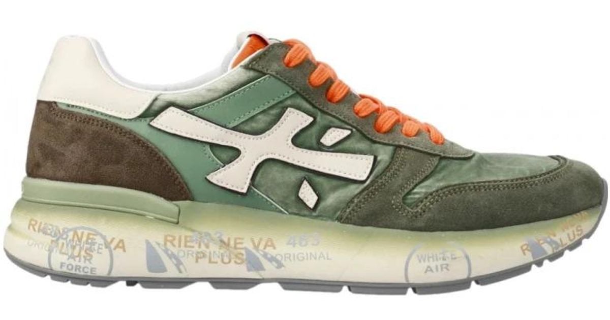 Premiata Sneakers in Green for Men | Lyst