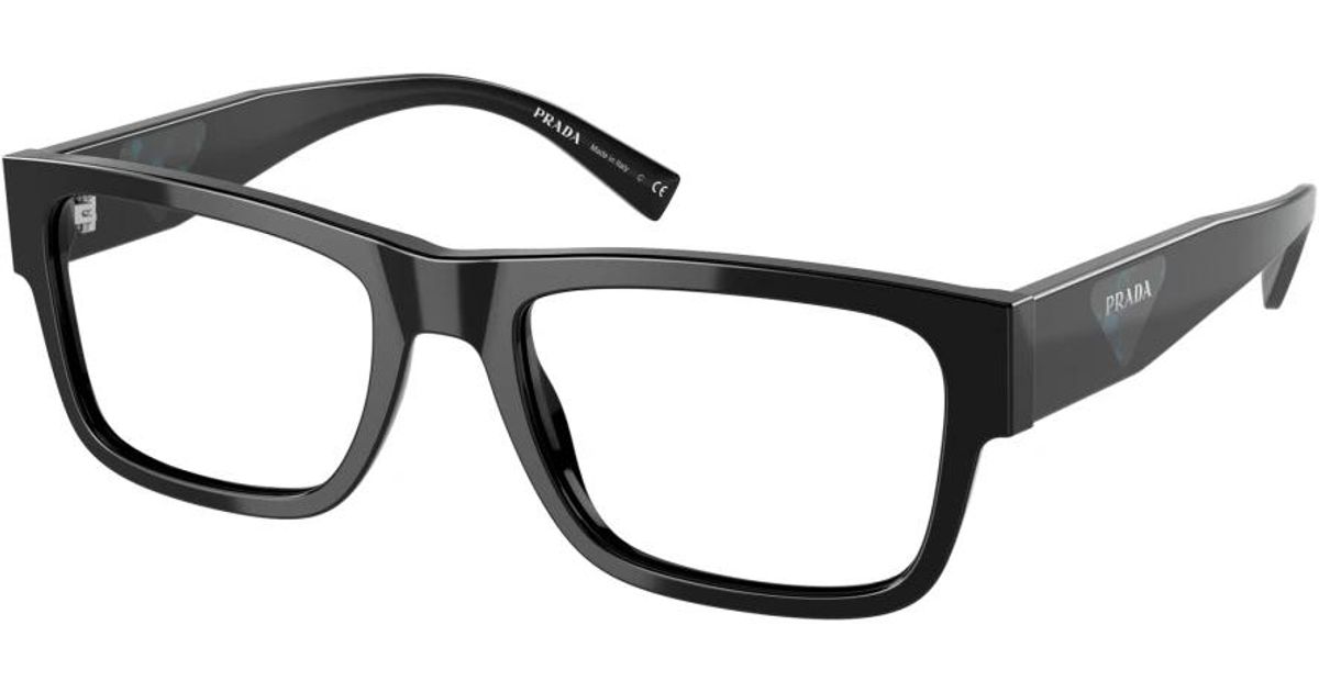 Prada Glasses in Black for Men | Lyst UK