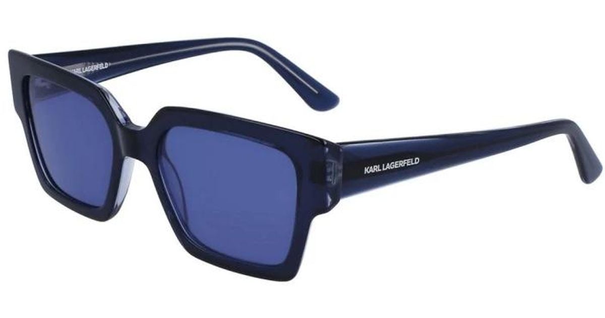 KARL LAGERFELD Sunglasses in Blue for Men | Lyst UK