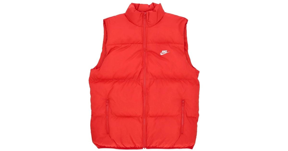 Nike Vests in Red for Men | Lyst
