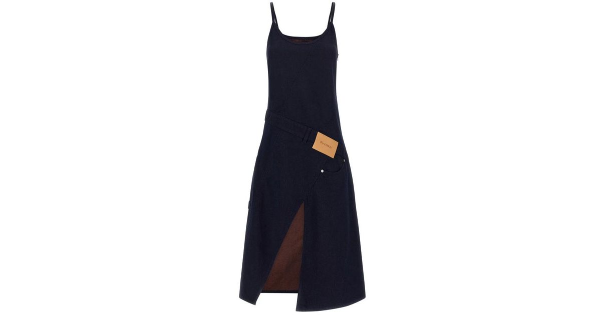 JW Anderson Midi Dresses in Blue | Lyst UK