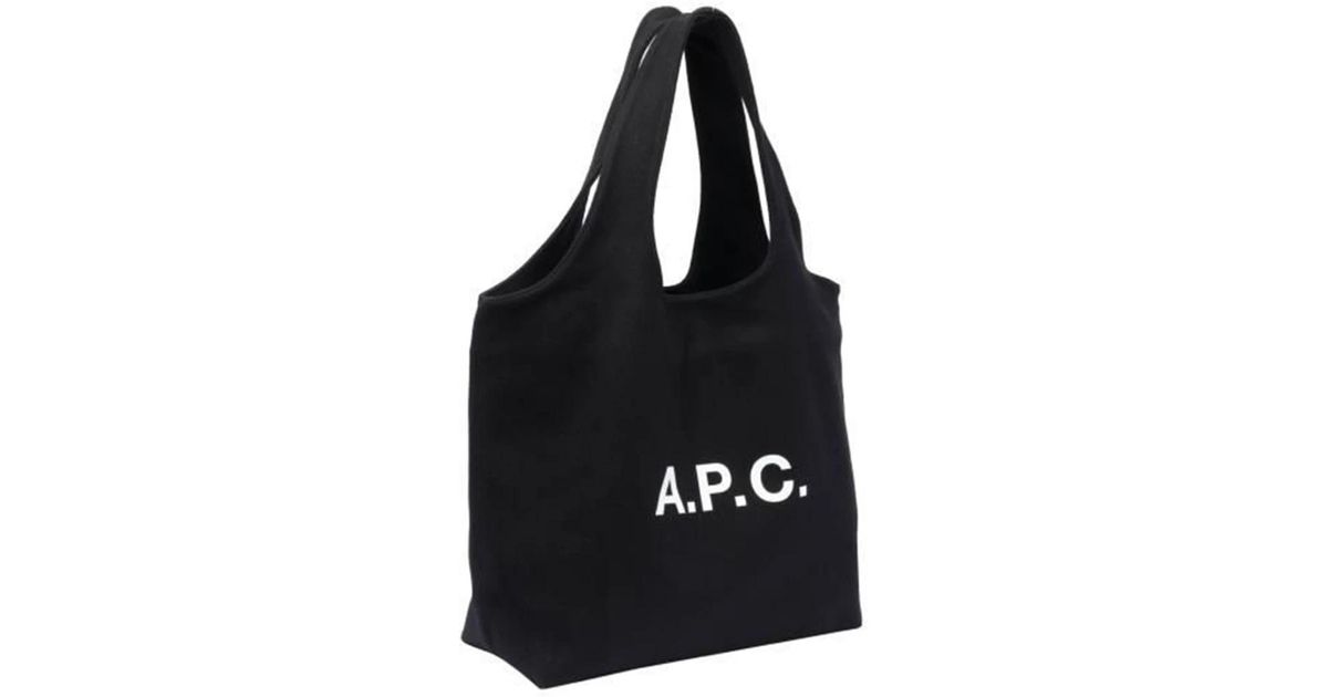A.P.C. Tote Bags in Black | Lyst UK
