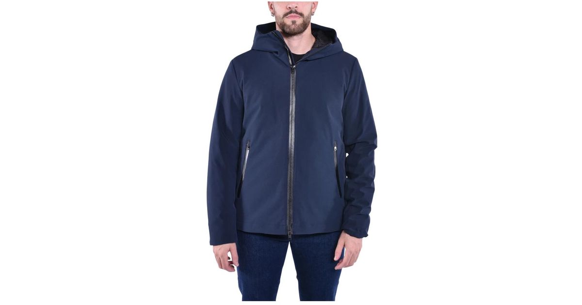 Woolrich Winter Jackets in Blue for Men | Lyst UK