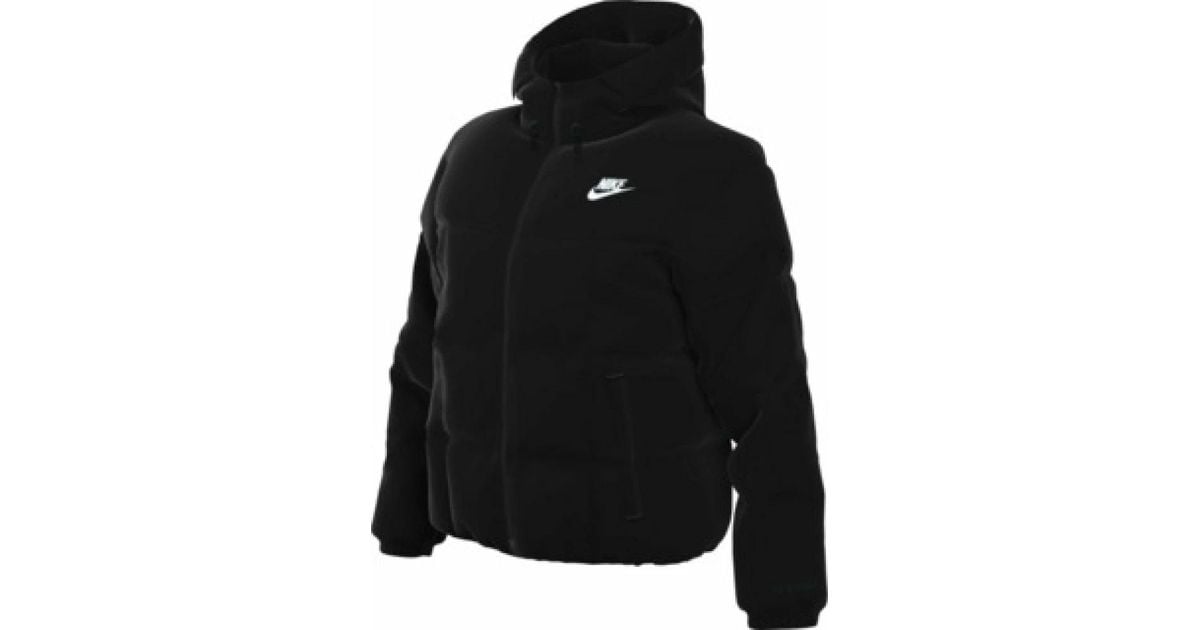 Nike Winter Jackets in Black | Lyst UK