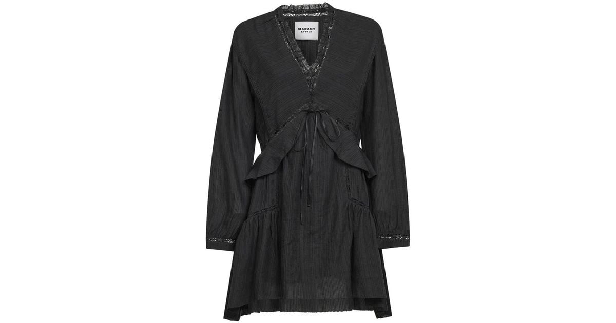 Isabel Marant Short Dresses in Black | Lyst UK