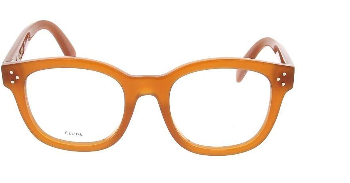 Celine Glasses in Brown | Lyst